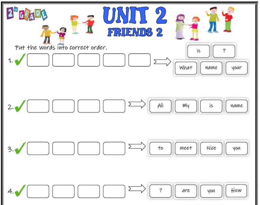 Interactives | Unit 2 of Grade 2